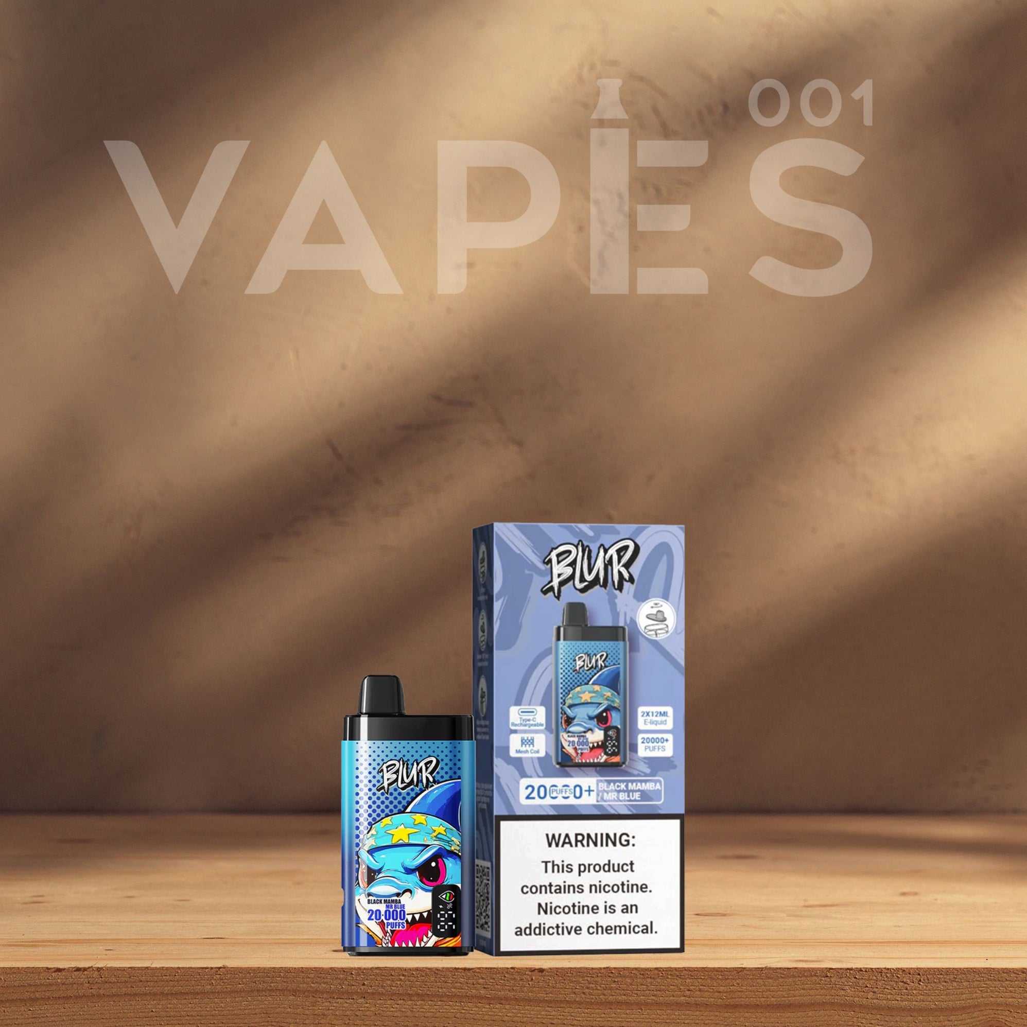 Home Blur 20000 - Einweg Vape / Disposable Vape 2% Nikotin - Doppelte ...